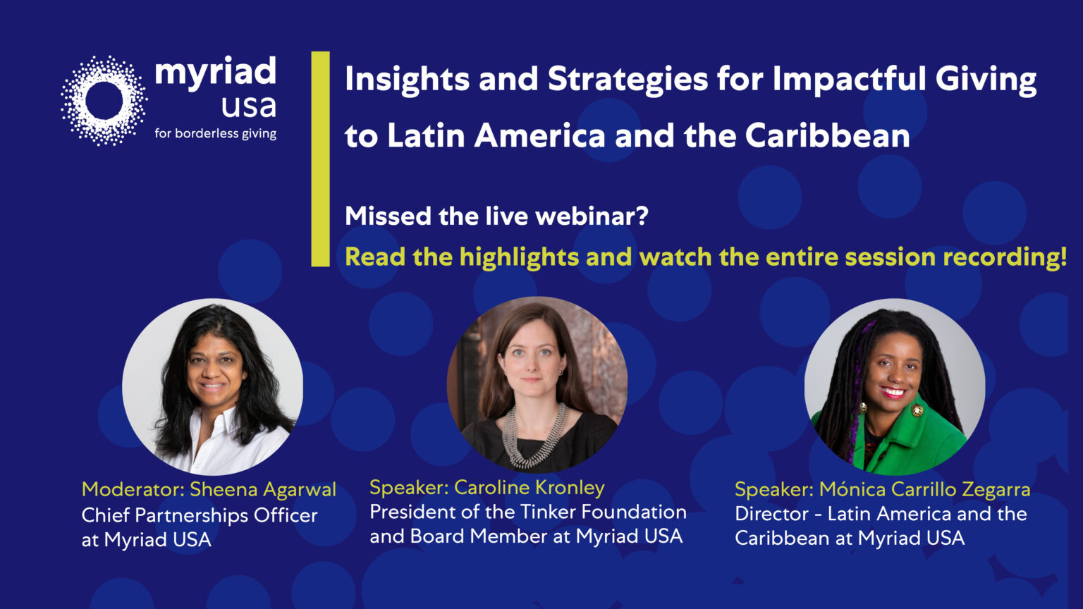 Insights and Strategies for Impactful Giving to Latin America and the ...