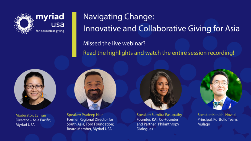 Navigating Change: Innovative and Collaborative Giving for Asia ...